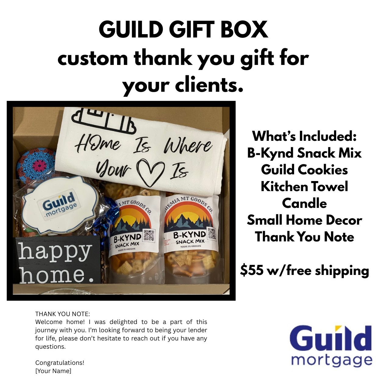 Guild Client Gift Box – Bohemia Mt Goods Co.